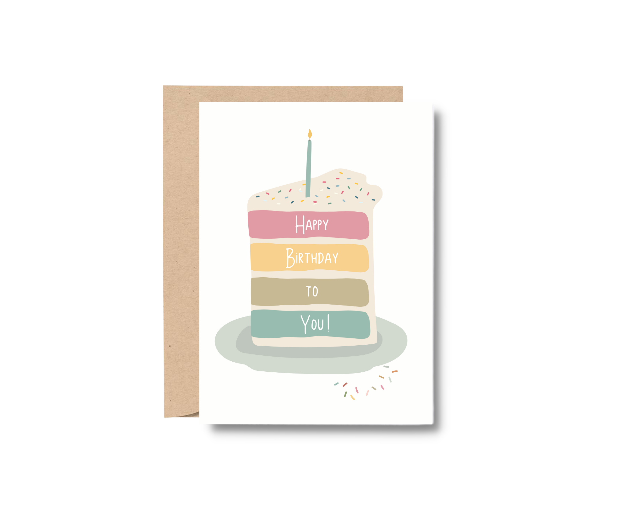 Happy Birthday with Sprinkles Greeting Card – Joyful Living